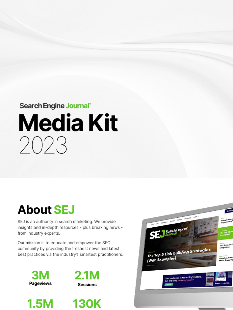Sej Media Kit | PDF | Search Engine Optimization | Advertising