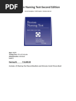 Bells Test | PDF | Neuropsychology | Cognition