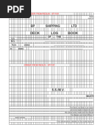 Official Log Book - General | PDF | Shipping