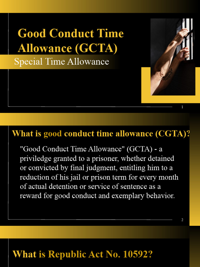 Gcta Report Group 1 (1) | PDF | Prison | Prisoner