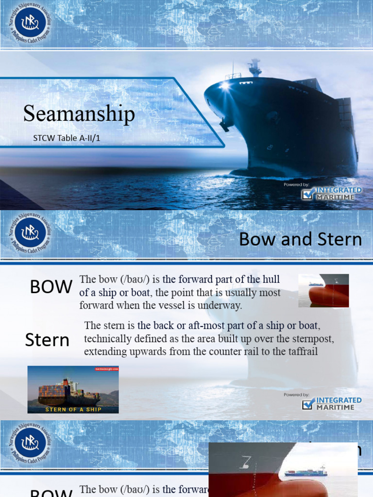 Understanding Ship Bow and Stern Types | PDF | Stern | Ships