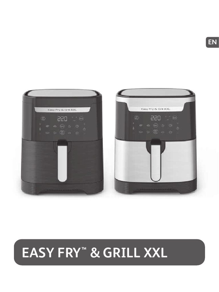 Easy Fry & Grill XXL Guide | PDF | French Fries | Kitchen Utensil