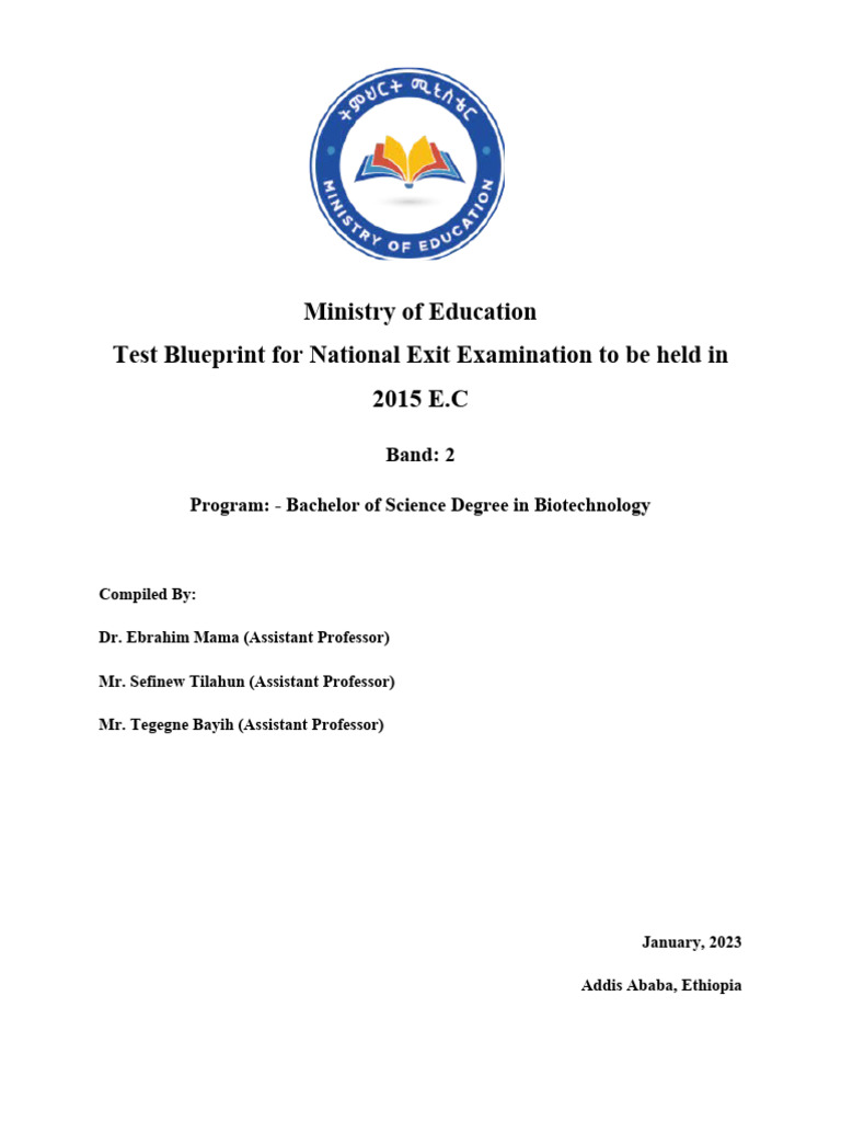 Exam Blueprints 3 | Download Free PDF | Biotechnology | Molecular Biology