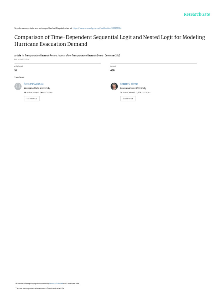 Comparison of Time-Dependent Sequential | PDF | Logistic Regression ...