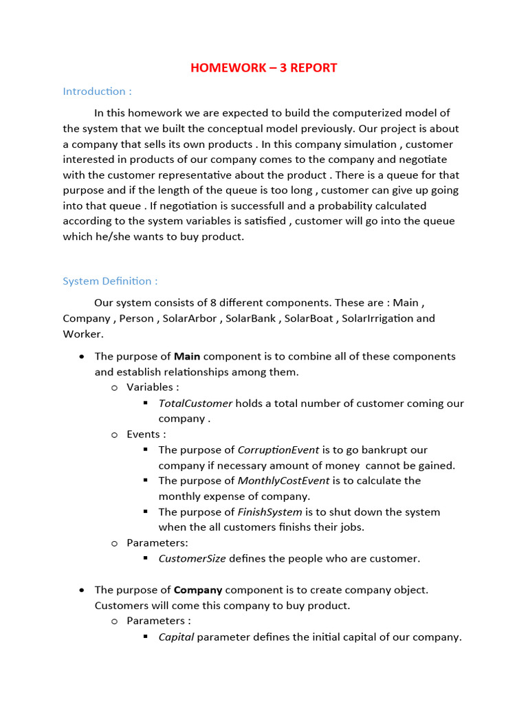 Simulation Report 3 | PDF | Demand | Business Economics