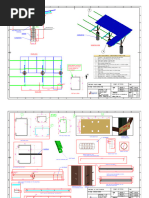 Fixed Solar Mounting Structure Drawing | PDF | Equipment