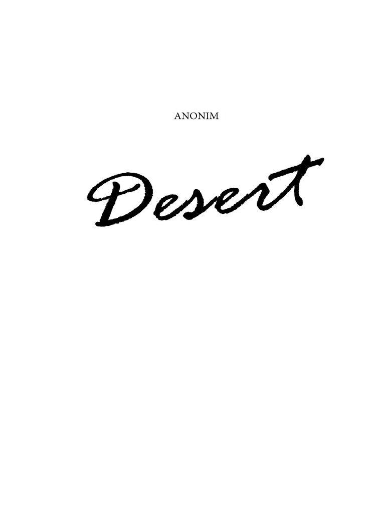 Desert | PDF