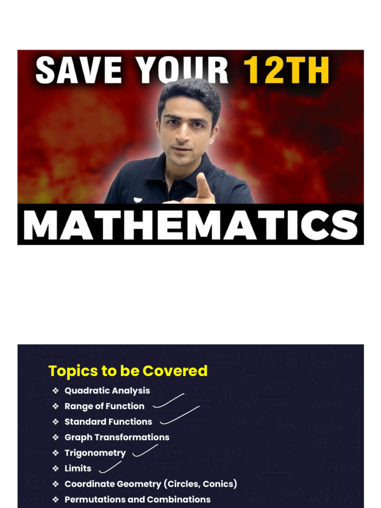 Maths Marathon With Annotations | PDF | Quadratic Equation | Mathematics