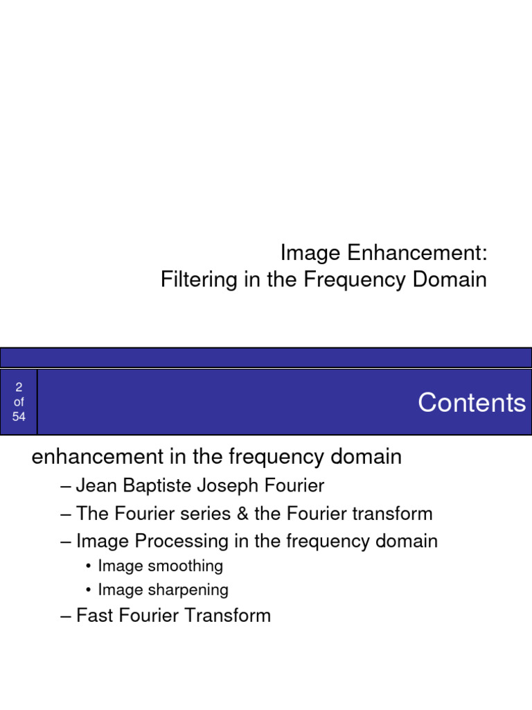 Module3 Frequency Filtering | PDF | Discrete Fourier Transform | Low ...