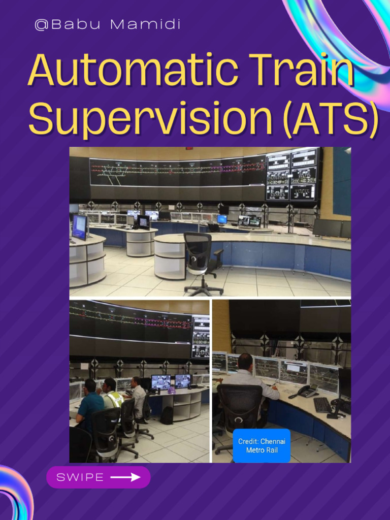ATS - Automatic Train Supervision | PDF | User Interface | Train