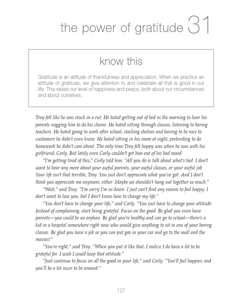 Gratitude | PDF | Gratitude