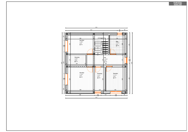 Schita Plan Etaj Casa | PDF
