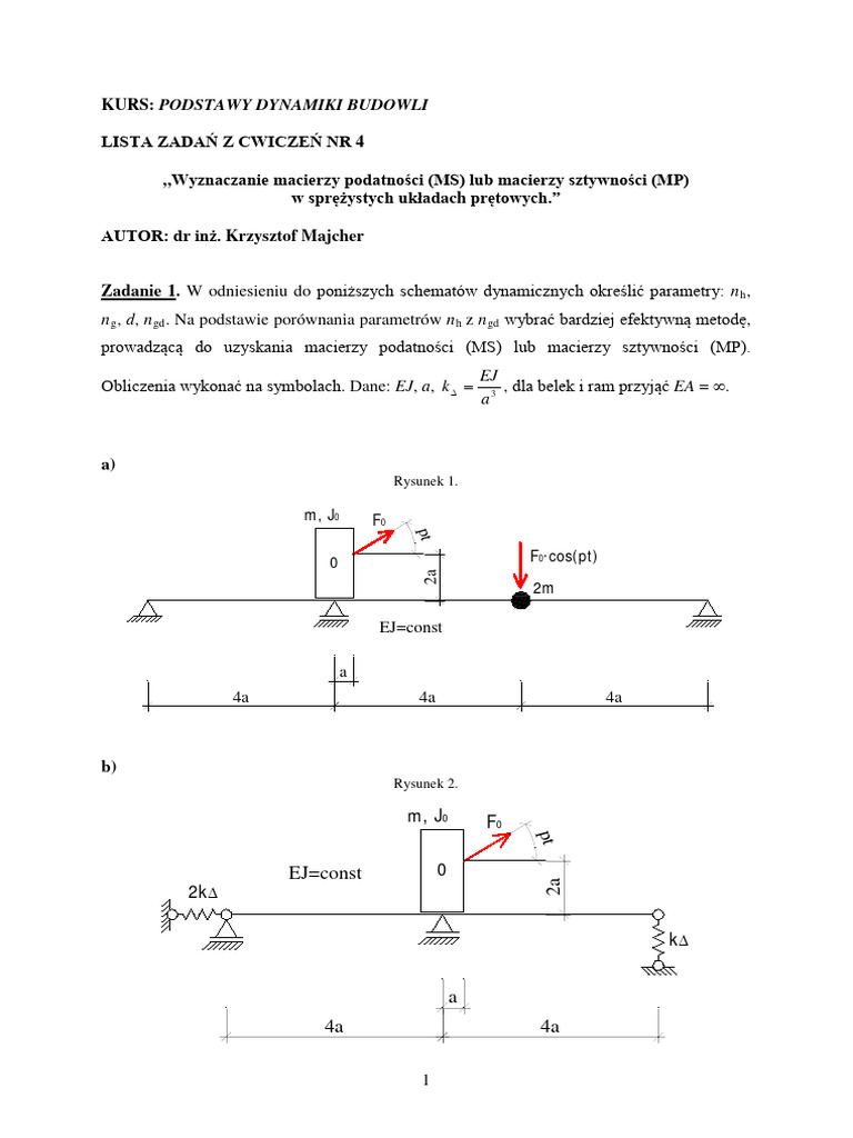 PDB Lista Zadan cw4 8 | PDF