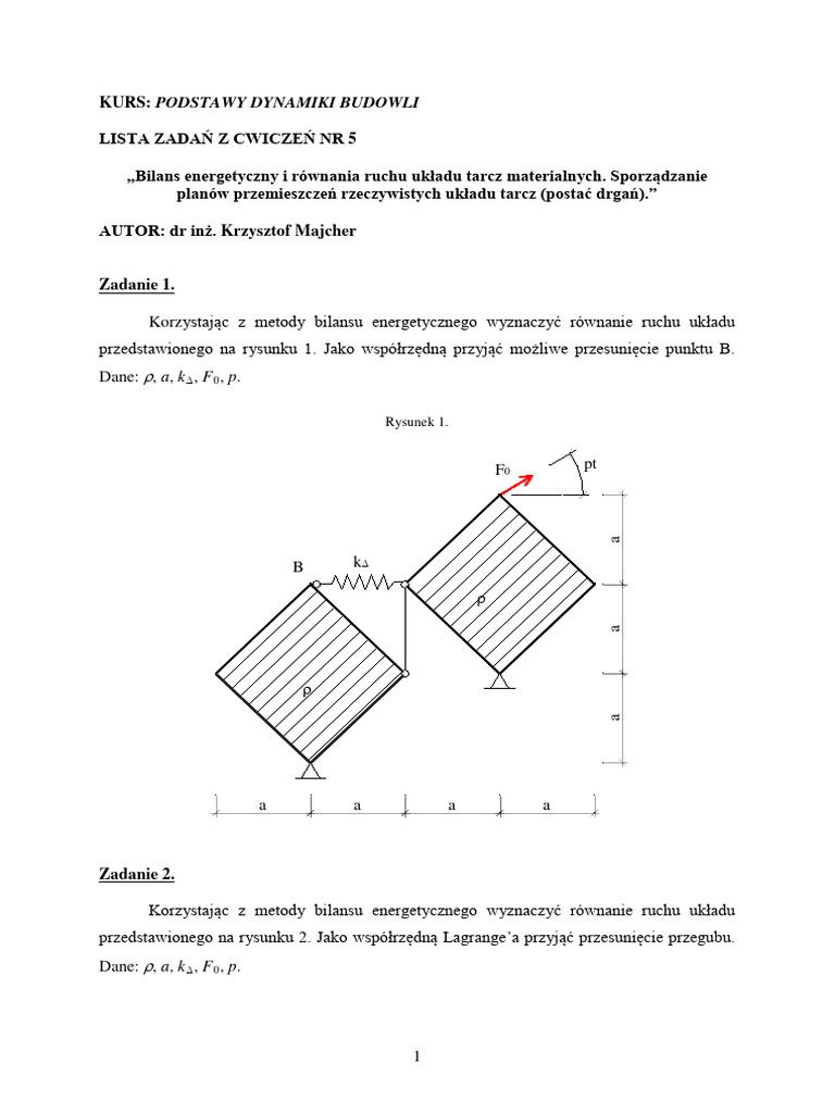 PDB Lista Zadan cw5 3 | PDF