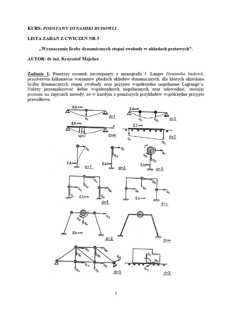 PDB Lista Zadan cw3 9 | PDF