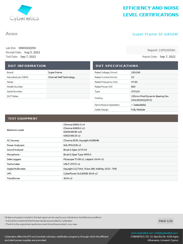 Power Supply Efficiency Report | PDF | Electronics | Electrical Engineering