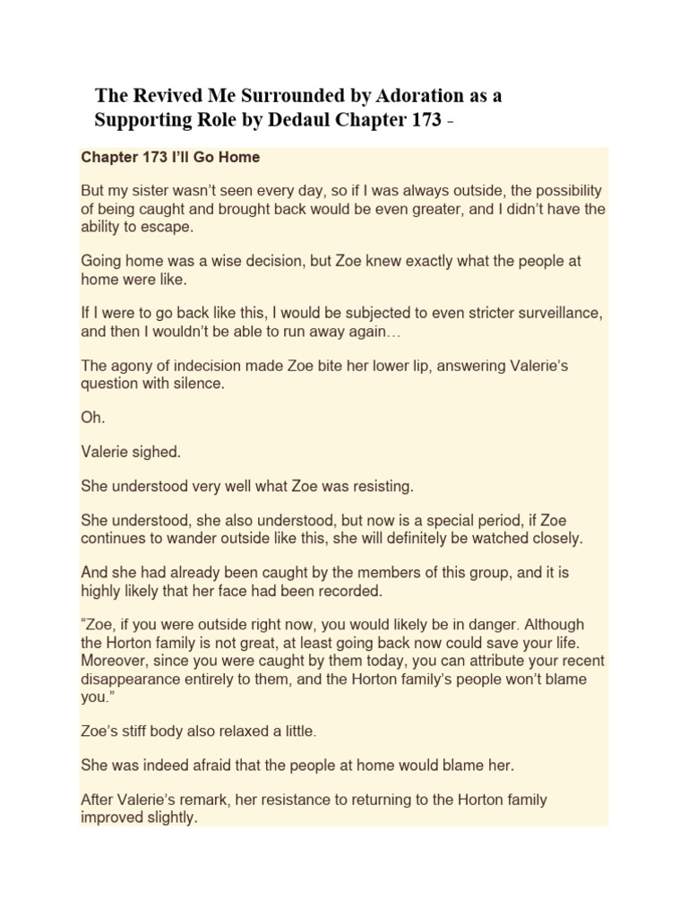 Revived Me 173 | PDF