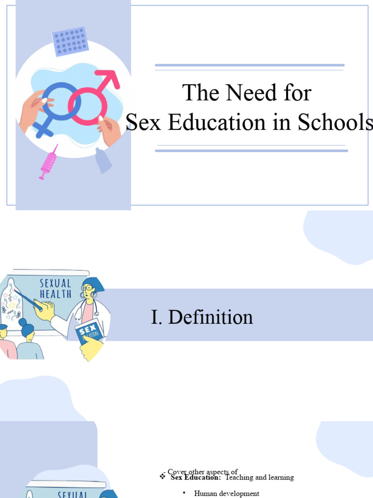 Sex Education Pdf Adolescence Sex Education