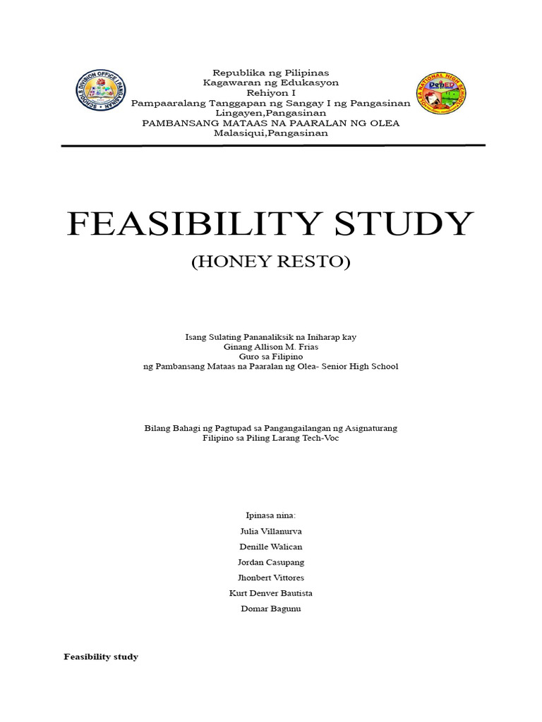 Feasibility | PDF