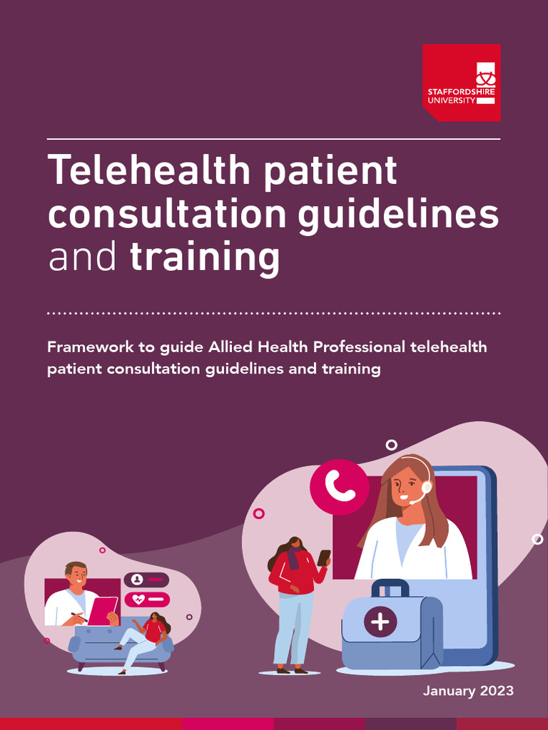 103163A Telehealth Guidelines Document Final | PDF | Health Care ...