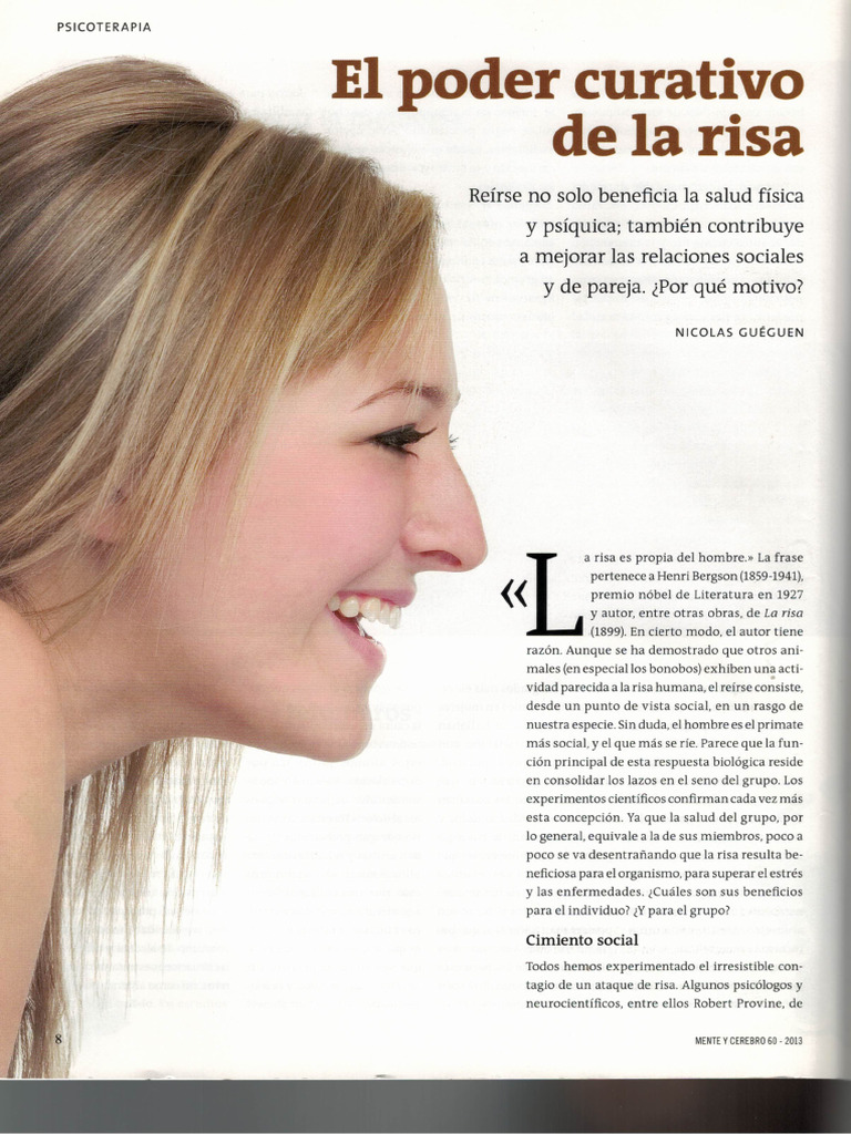 El Poder Curativo de La Risa | PDF