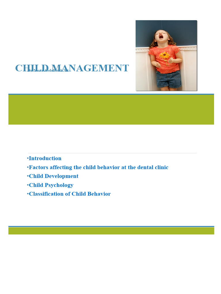Child Management | PDF