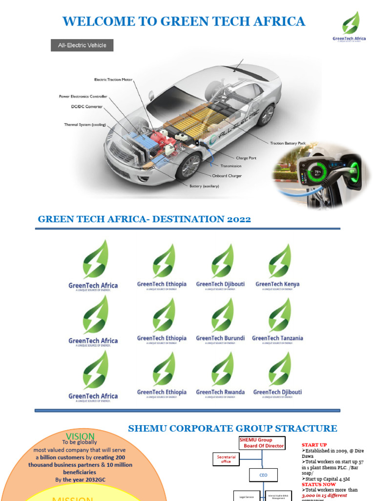 Green Tech Africa: EV Manufacturing Plans | PDF | Electric Vehicle ...