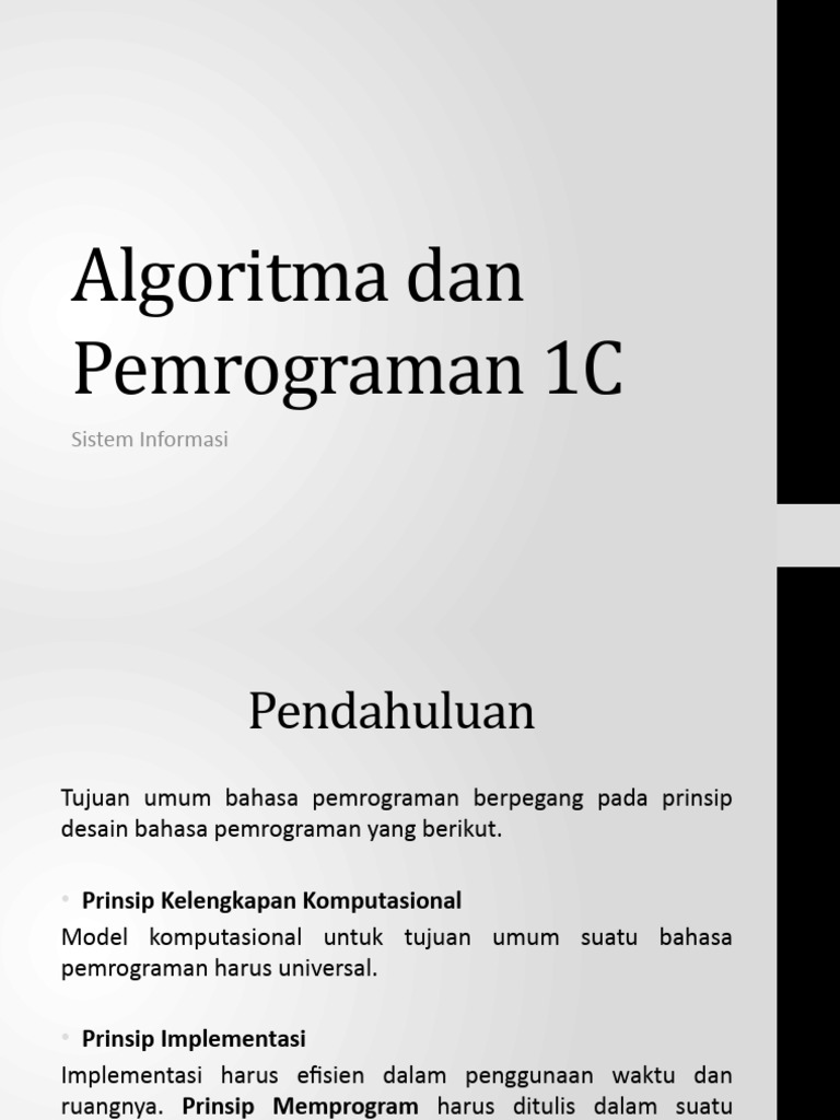 M5 - Prinsip Desain Pemrograman | PDF