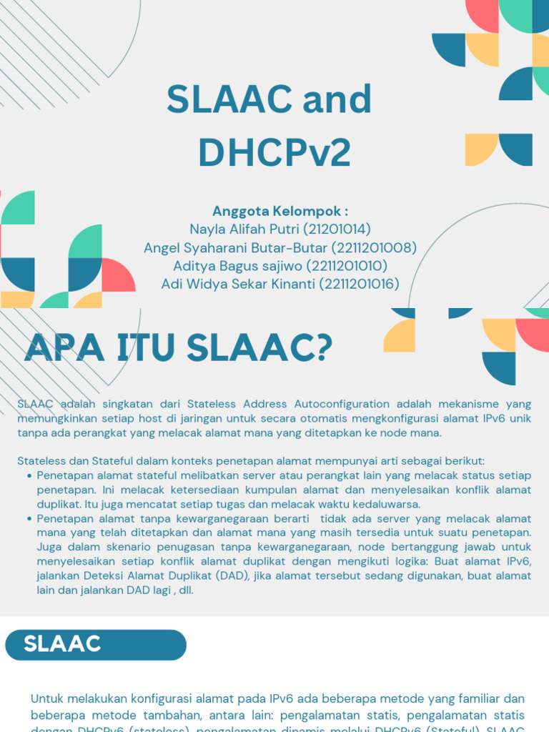SLAAC | PDF