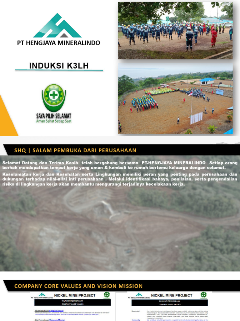 SHQ Full Induction - INA | PDF