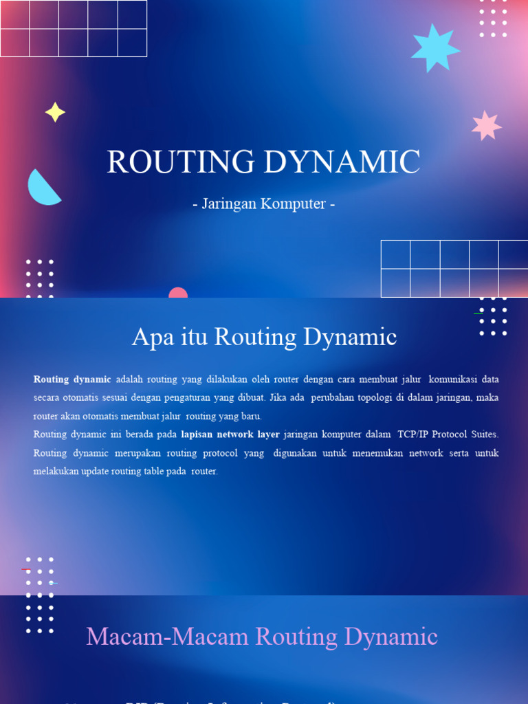 Teori Routing Dynamic | PDF