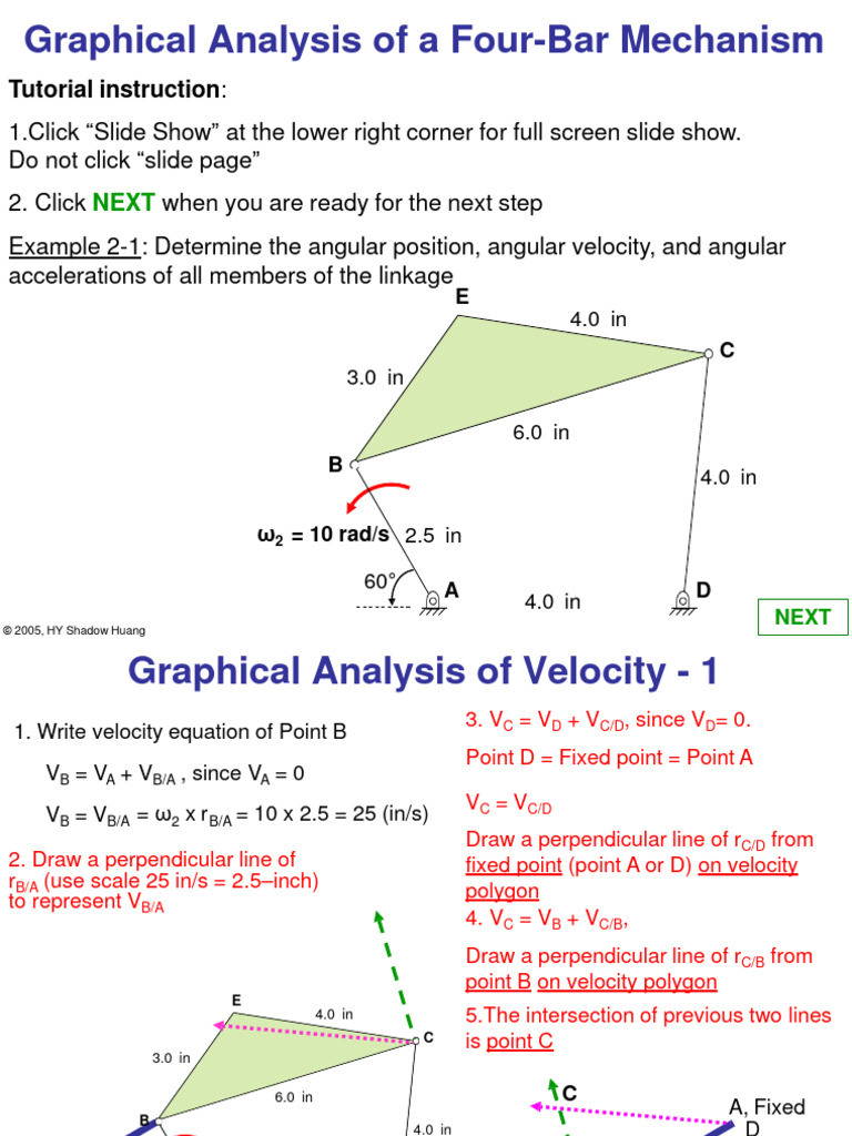Velocity Diagram Step by Step | PDF
