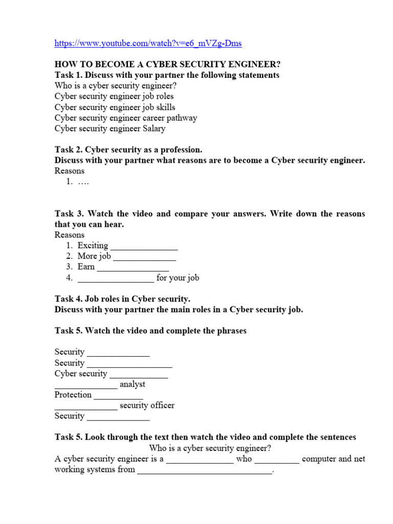 Cyber Security Pdf Computer Security Security