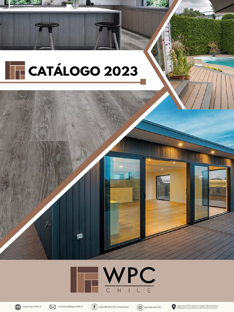 Catálogo WPC 2023 | PDF | Madera | Revestimiento