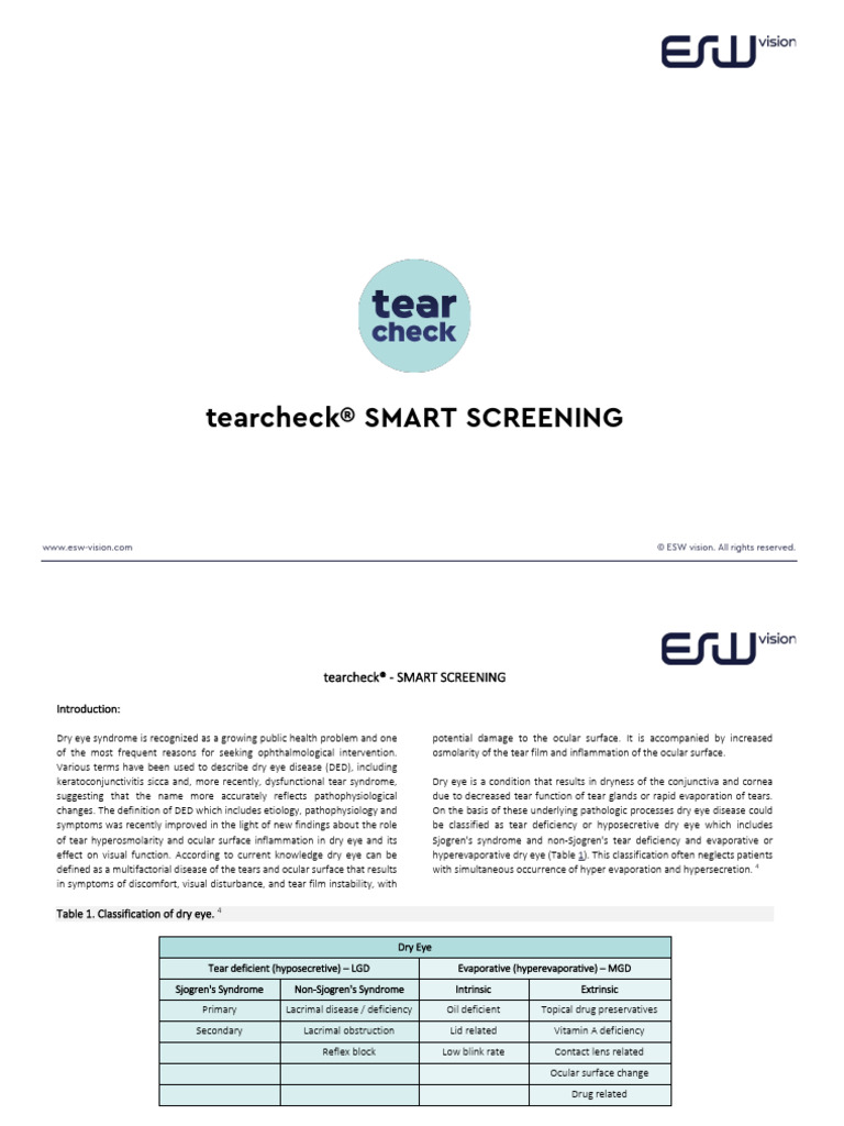 M040GB014A00A-DOC00_smart screening | PDF | Human Eye | Clinical Medicine