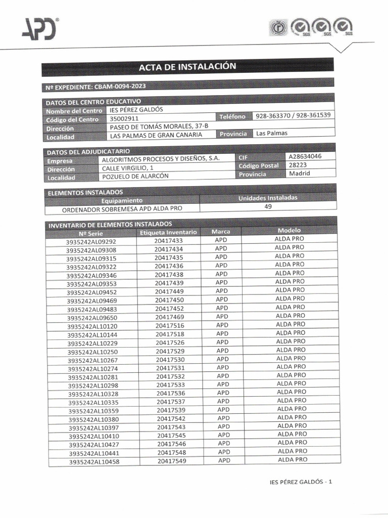 Acepe 35002911 V2 | PDF
