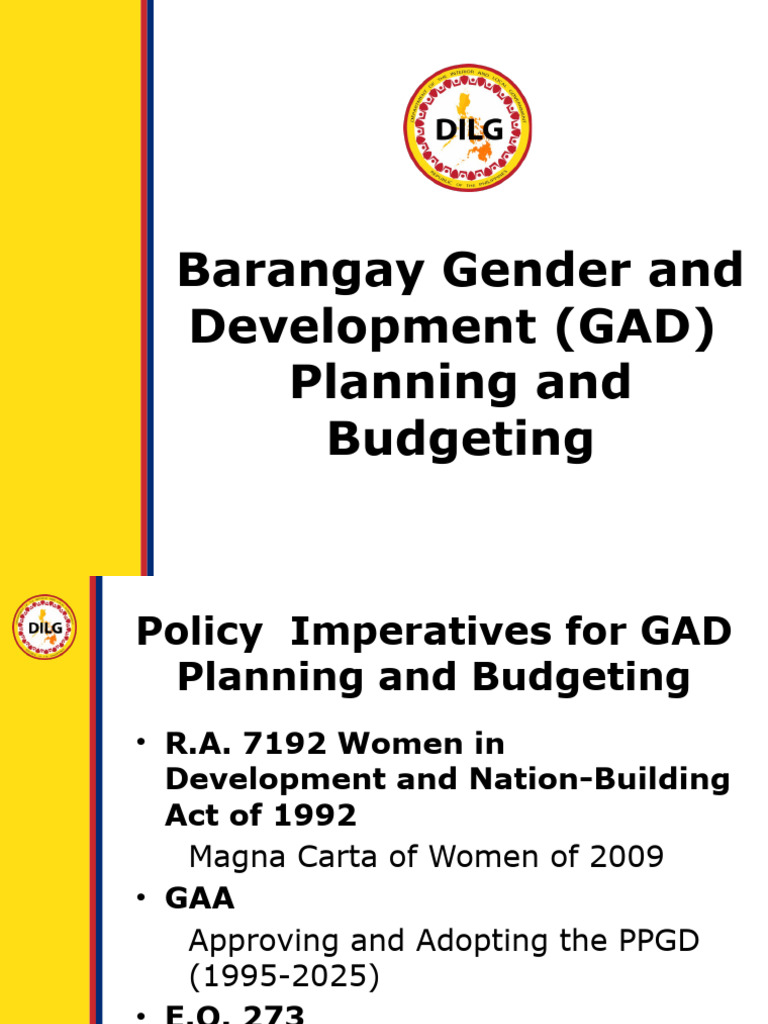 13 GAD-Planning and Budgeting | PDF | Business
