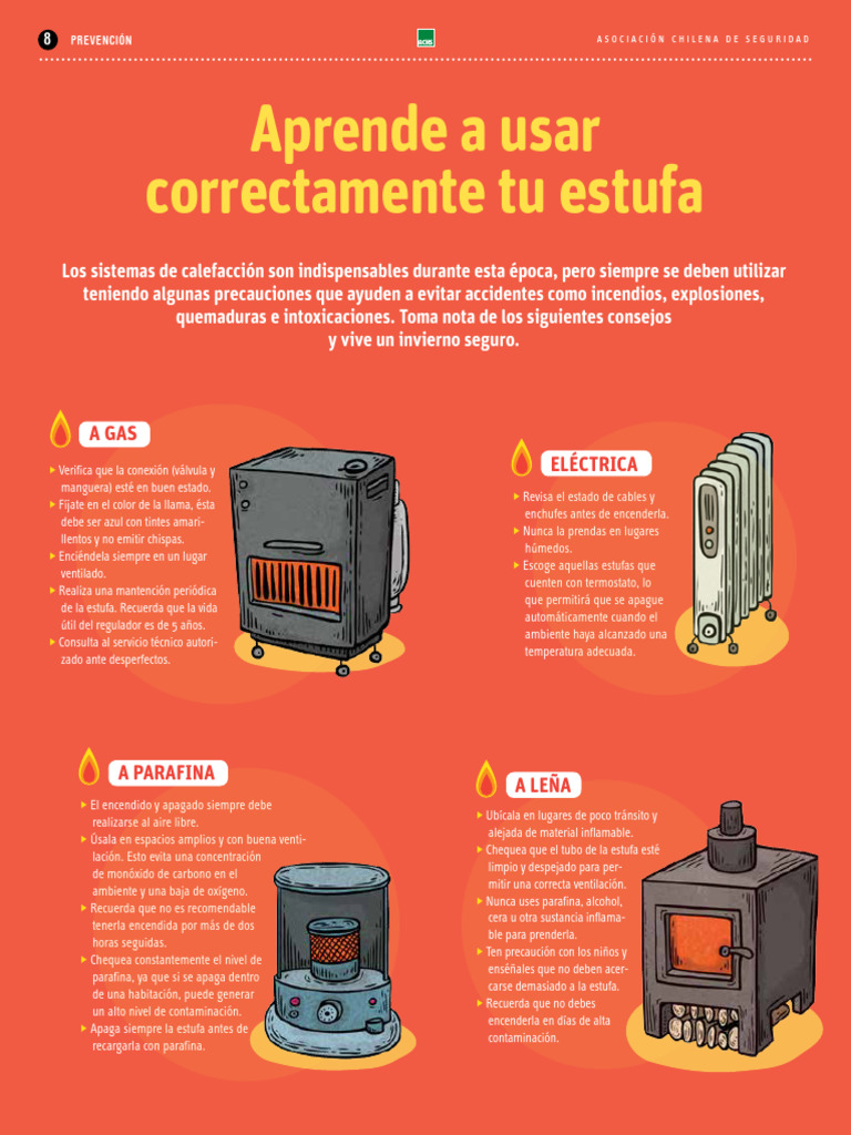 Aprende A Usar Correctamente Tu Estufa | PDF | Contaminación | La contaminación del aire
