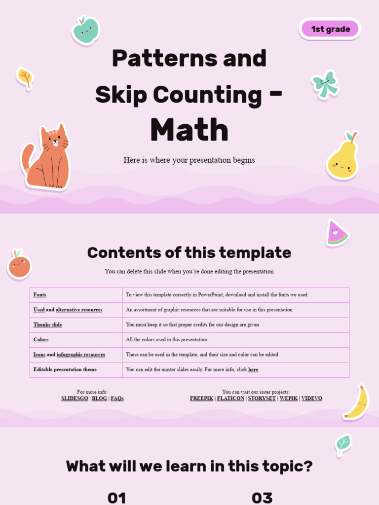 Skip Counting Patterns for Kids | PDF | Planets | Mercury (Planet)