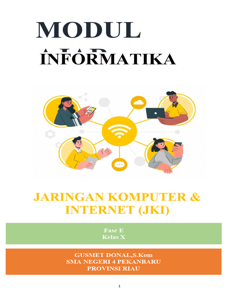 Modul Ajar - Jaringan Komputer Dan Internet - Informatika X - Gusmet ...