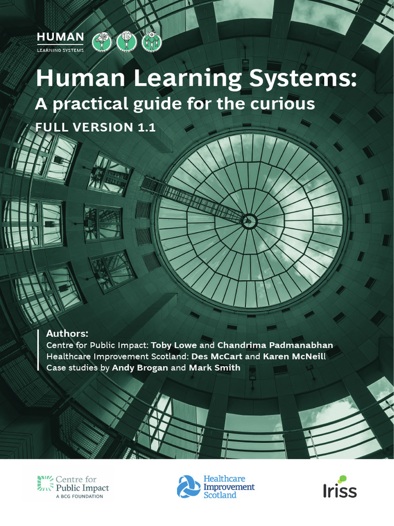 Human Learning Systems Guide | PDF | Learning | Experiment