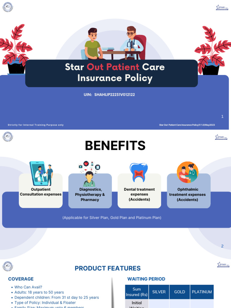 Star Outpatient Care Insurance Overview | PDF | Prescription Drugs ...
