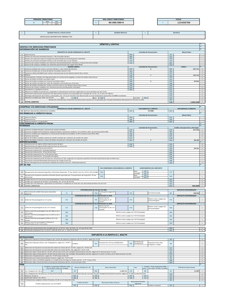 Formulario 29_Taller IVA | PDF | Impuesto al valor agregado | Impuestos