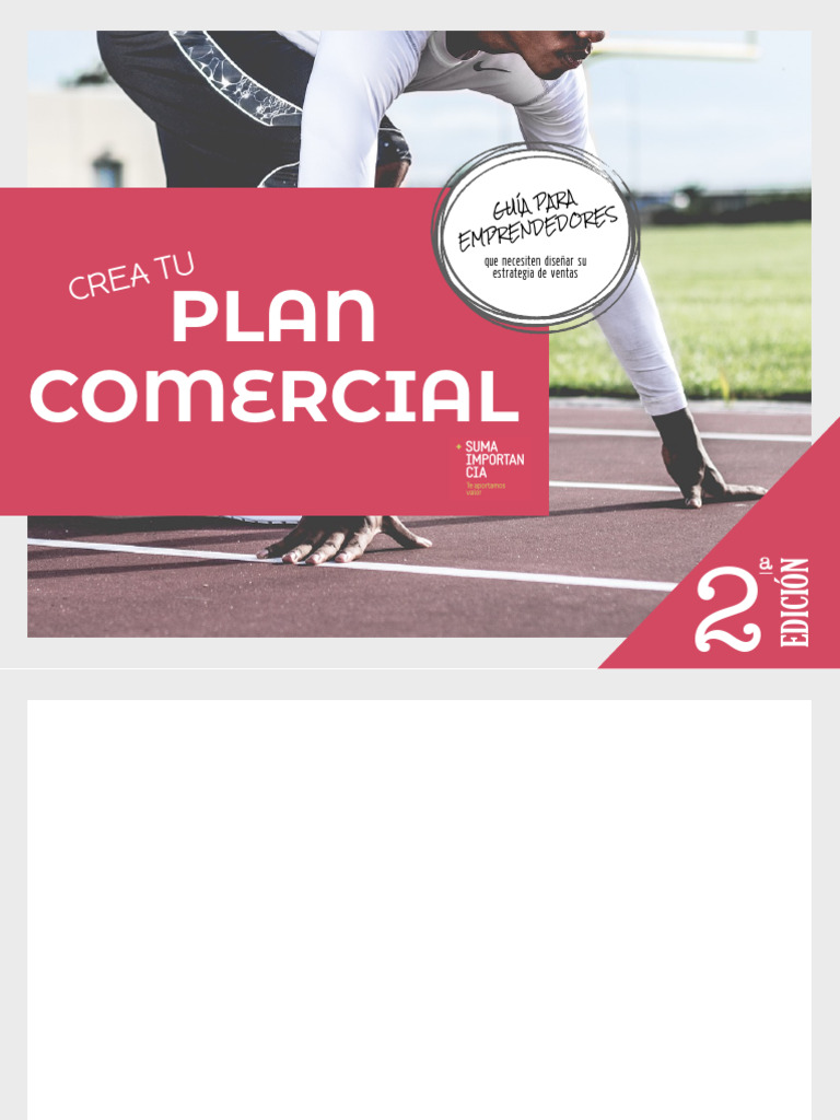 Guía para Crear un Plan Comercial | PDF | Business | Iniciativa empresarial
