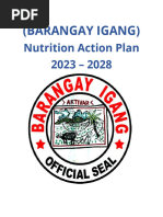 BNAP Plan 2024 | PDF | Malnutrition | Nutrition