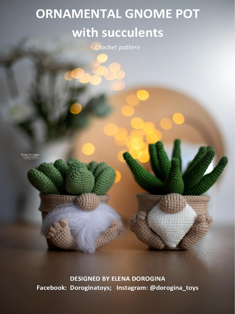 Dorogina Toys Knitted World by Elena Elena Dorogina Ornamental Gnome | PDF