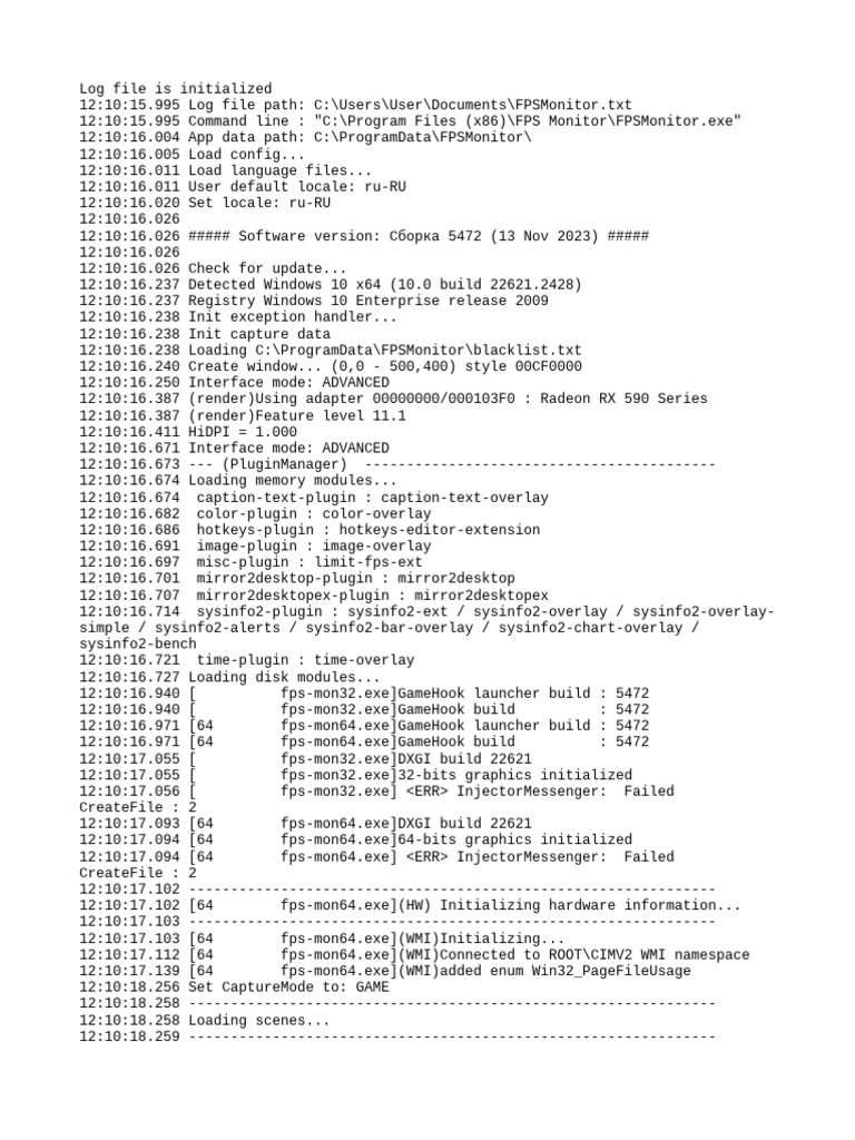 FPSMonitor | PDF | Windows Registry | Computer Architecture