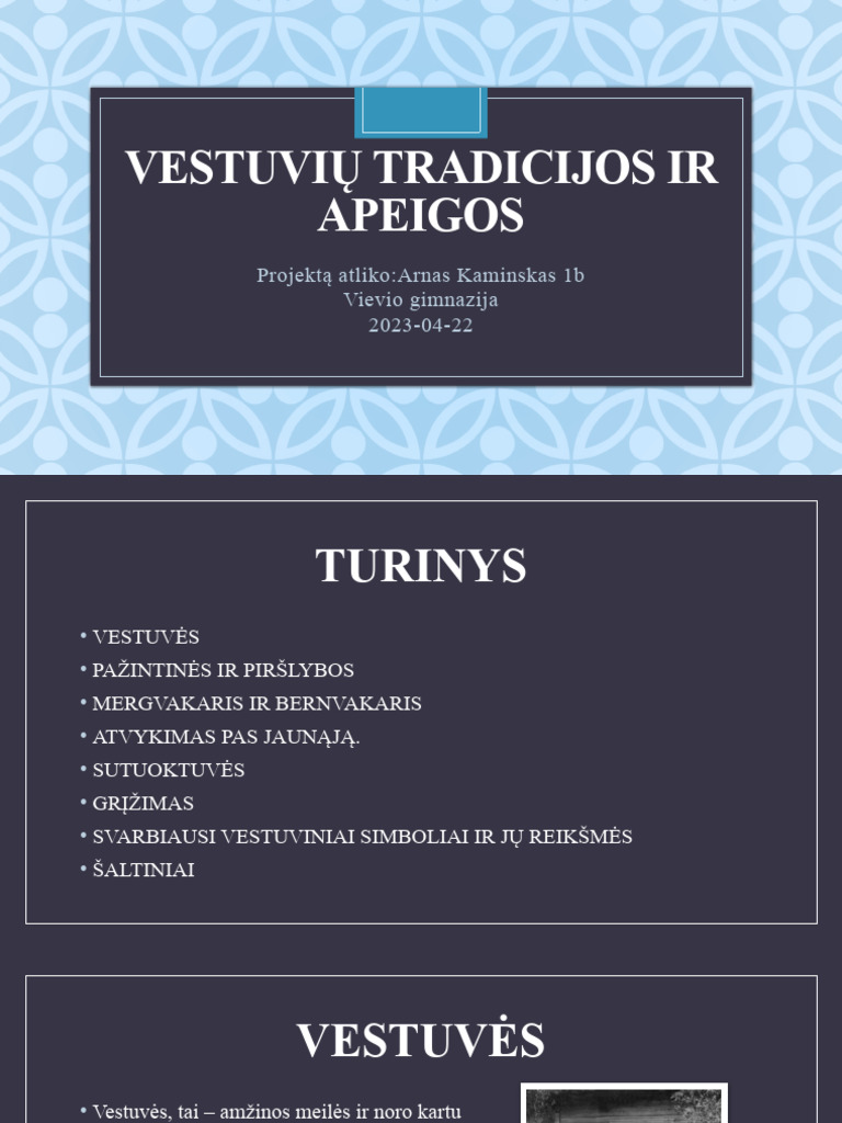 Senoves Lietuviu Vestuves | PDF