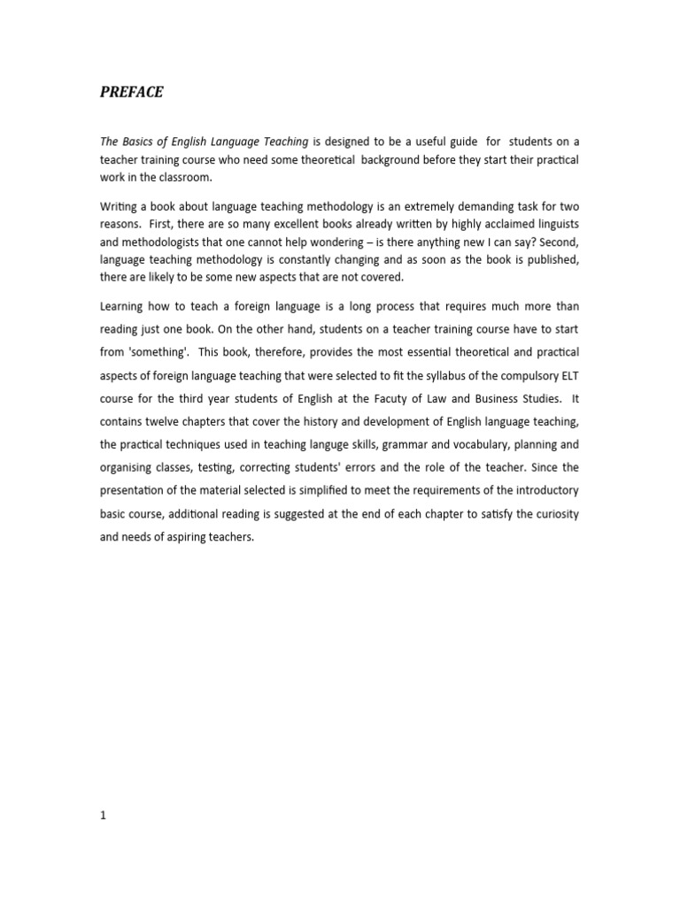 Teaching English (For Beginners) | PDF | Second Language Acquisition ...