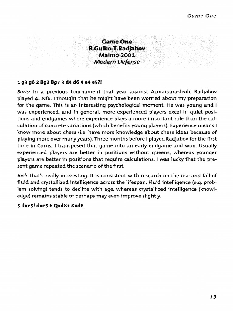 Boris Gulko Lessons With A Grandmaster - Compress 14 25 | PDF